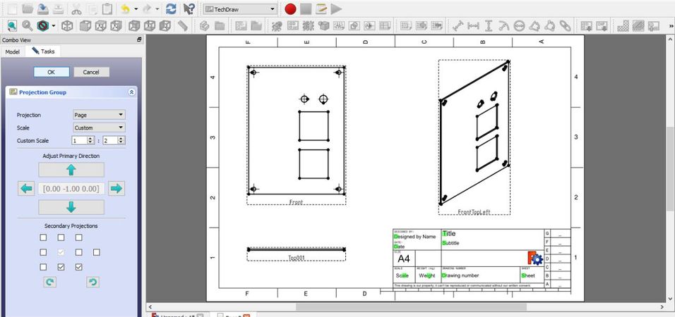 Make Blueprints in FreeCAD - Library - Precious Plastic