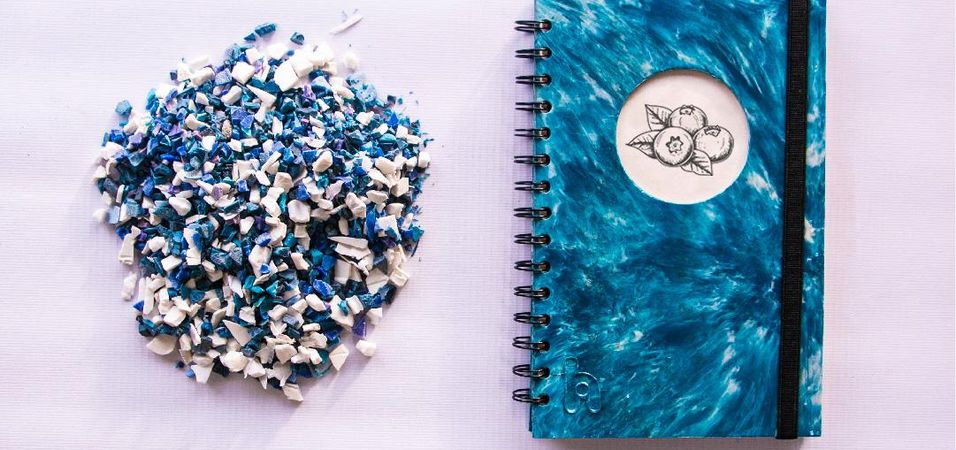 Create a Notebook with sugar cane paper and PP - Library - Precious Plastic